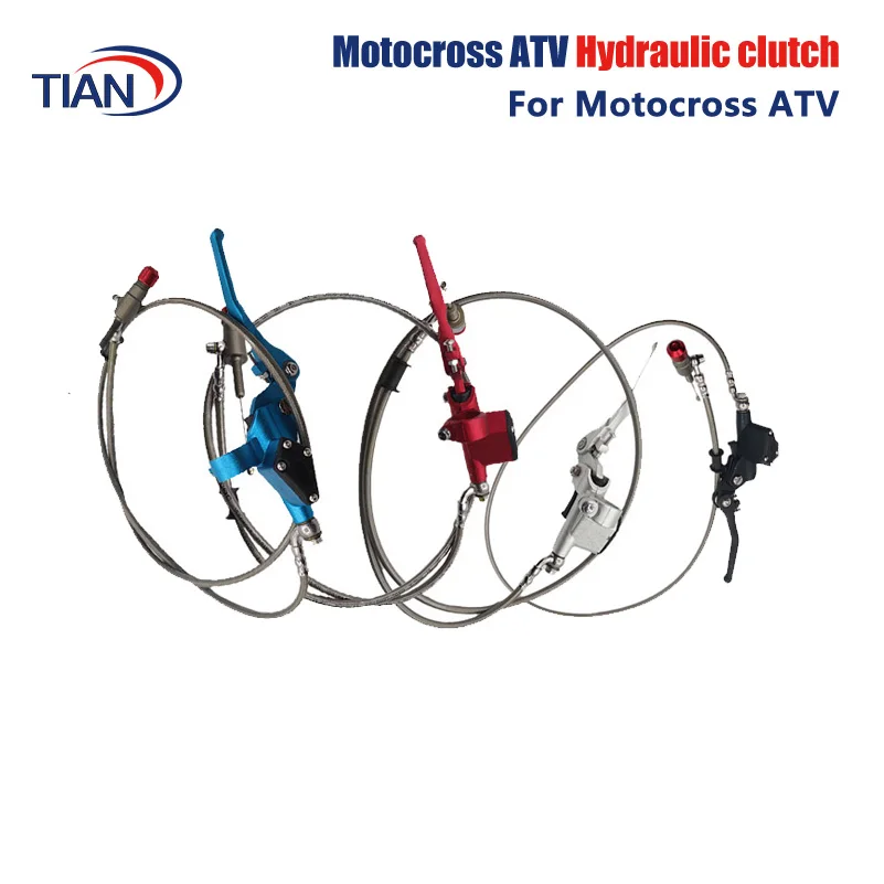 Motorcycle 1200MM Hydraulic Clutch Lever Master Cylinder For 125-250cc ...