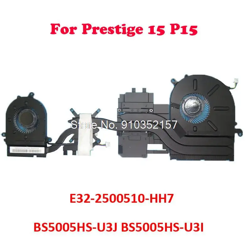 CPU-GPU-FAN-Heatsink-UNTUK-MSI-Prestige-15-P15-A10SC-A11SB-A11SCX ...