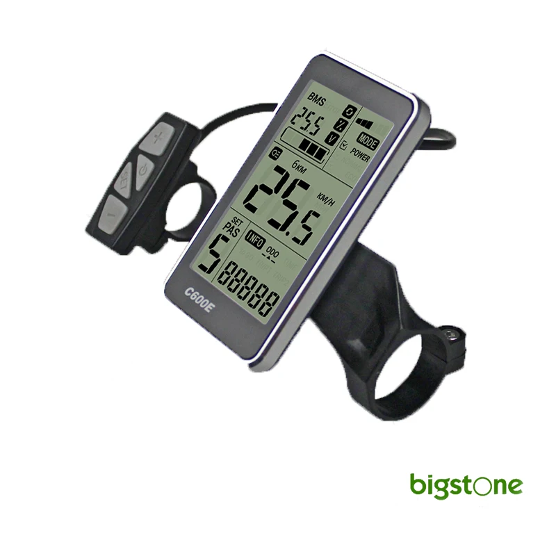 Bigstone-Intelligent-LCD-C600E-Display-Electric-Bike-Instrument-Monitor ...