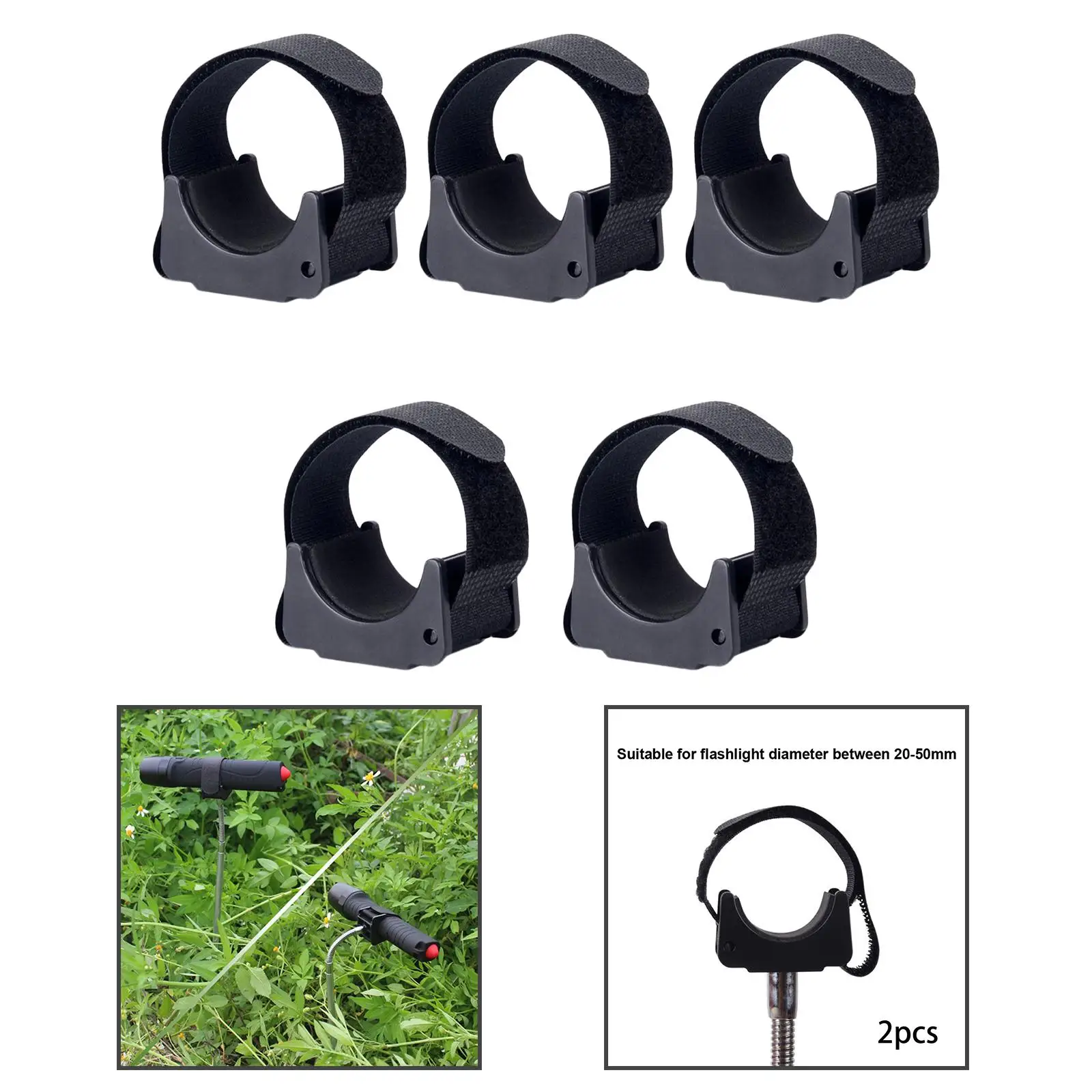 Flashlight Mounting Bracket Sturdy Replace Flashlight Mount Holder Clip ...