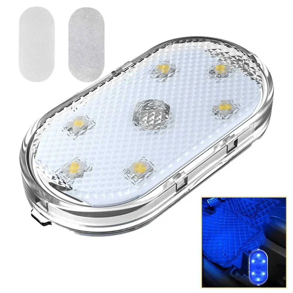 New-Car-LED-Touch-Lights-Wireless-Interior-Light-Magnetic-Auto-Door ...