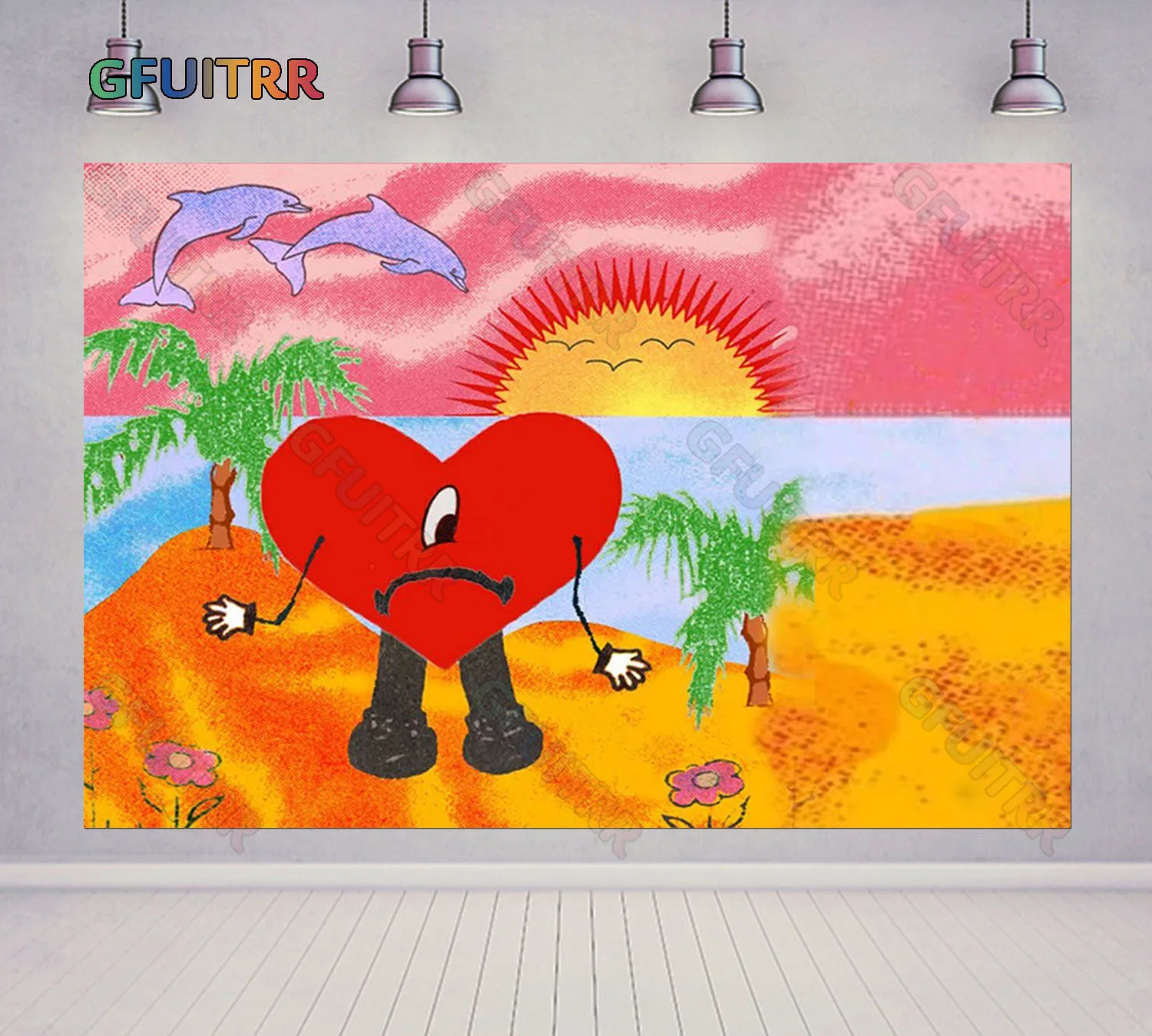 GFUITRR-Bad-Bunny-Backdrop-Kids-Birthday-Decoration-Background-Beach ...