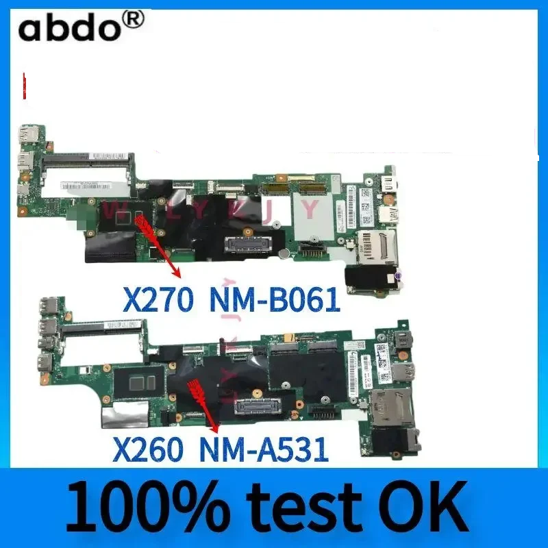 DX270-NM-B061-BX260-NM-A531-Motherboard-For-Lenovo-Thinkpad-X270-X260 ...