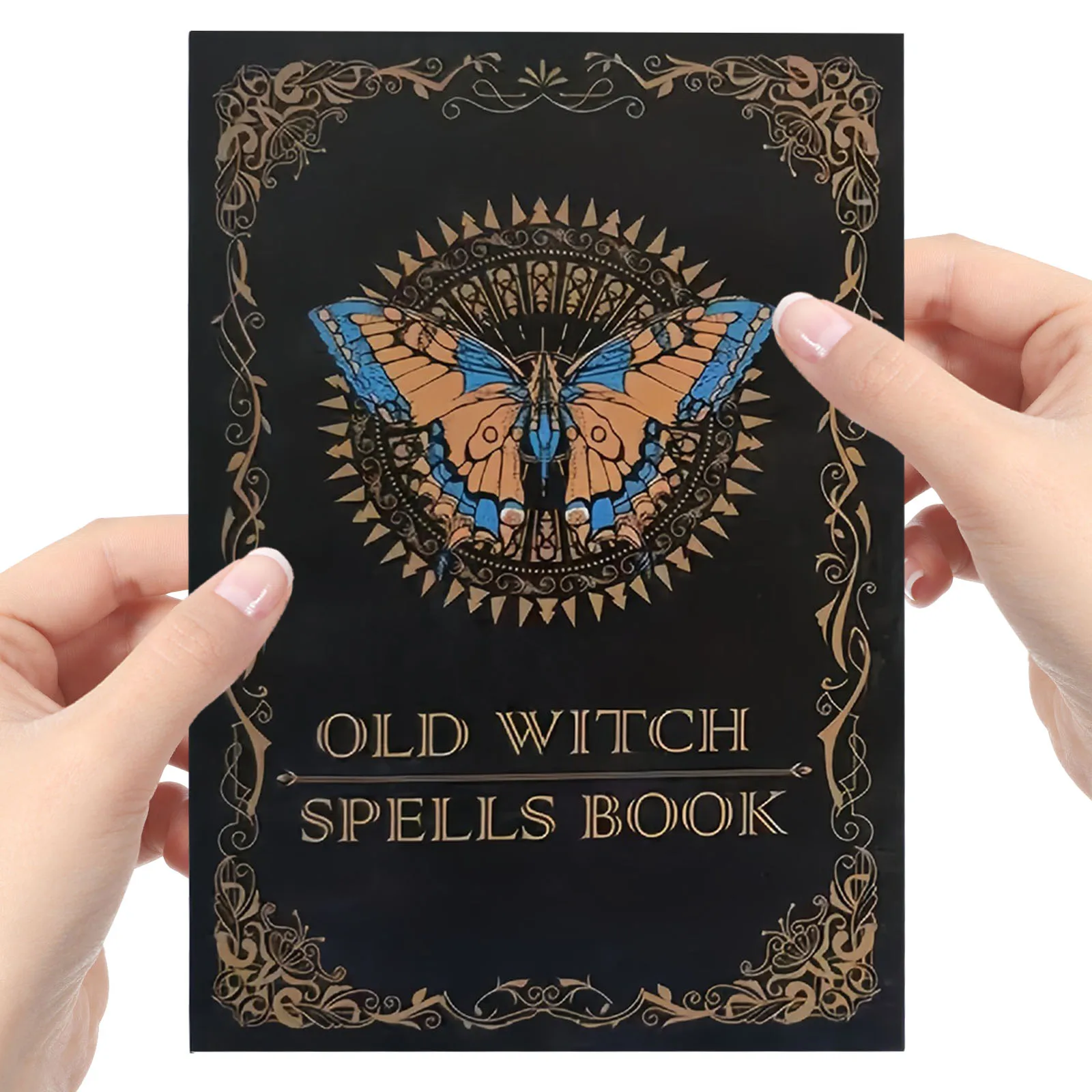 Witchcraft Spell Book Multi-Purpose Retro Witch Spellbook Real Spells ...