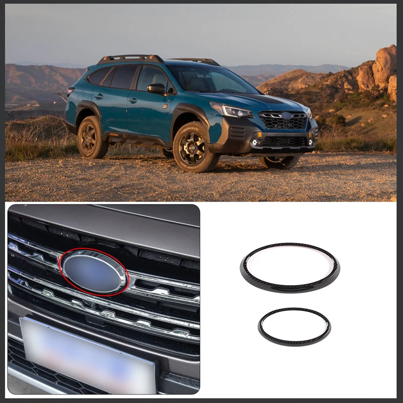 For 2021-2022 Subaru Outback ABS carbon fiber car styling front and ...