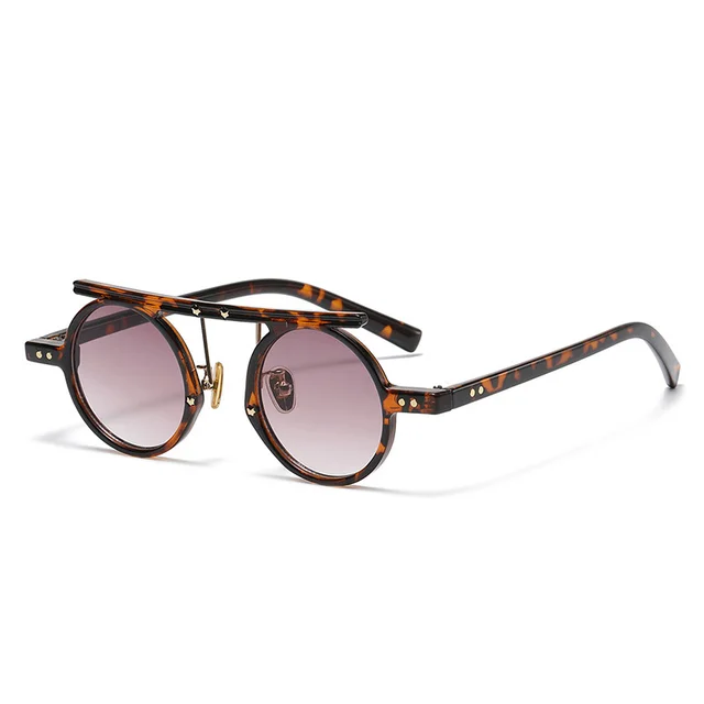 Fashion Vintage Round Sunglasses Woman Man Brand Designer Sun Glasses ...