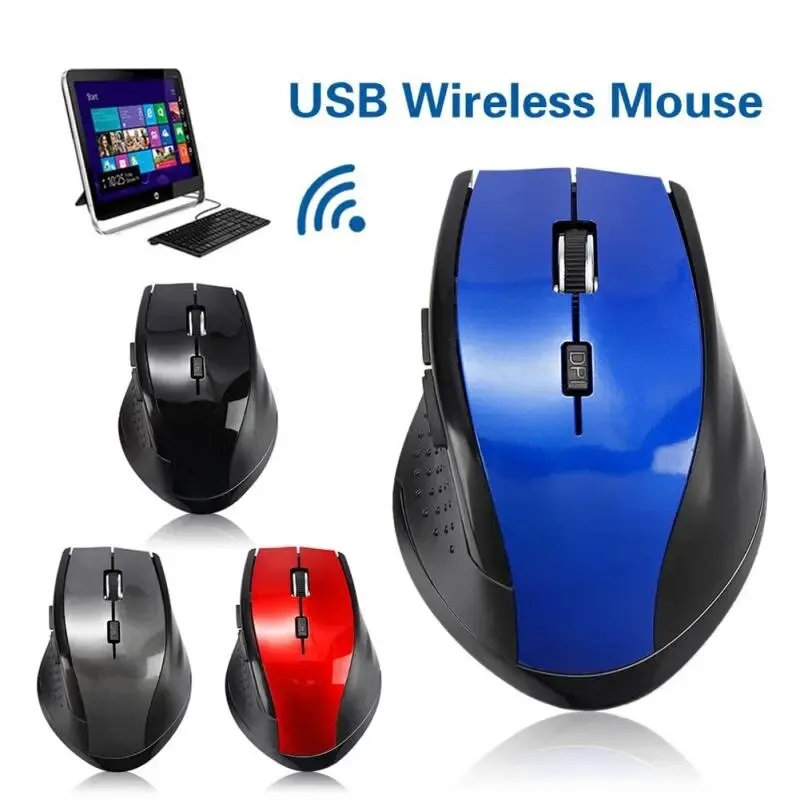 Mini 2.4 GHz Wireless Optical Mouse Portable Mice Wireless USB Mouse ...