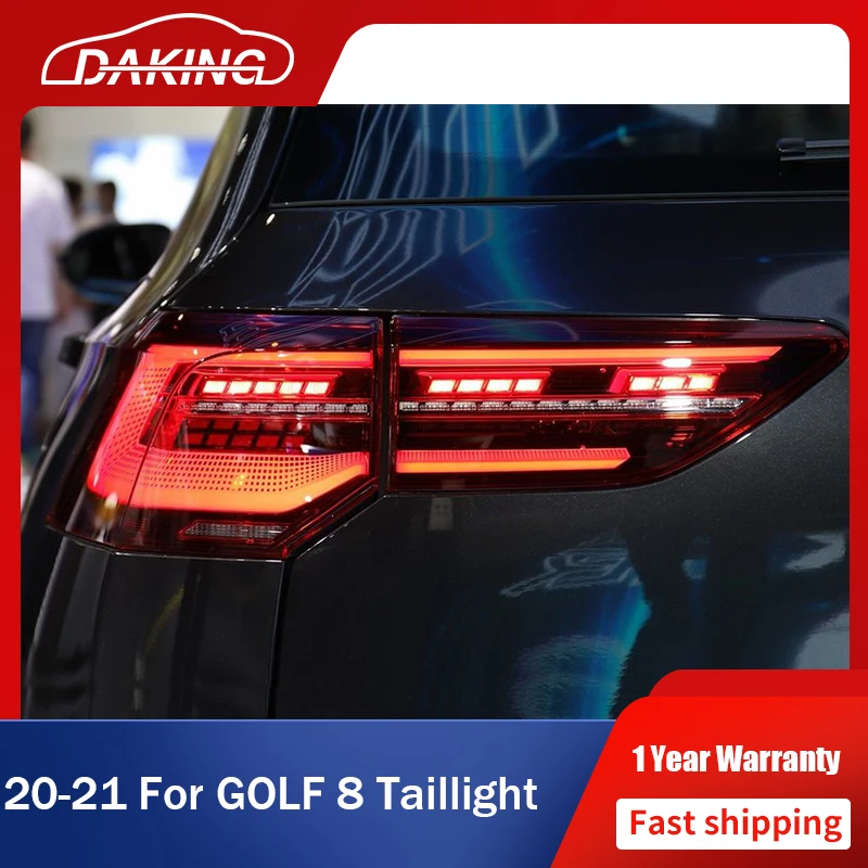 Car LED Taillights Tail Light For Volkswagen VW Golf 8 2020 2021 MK8 ...