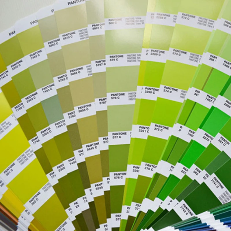 Pantone Color Chart Green
