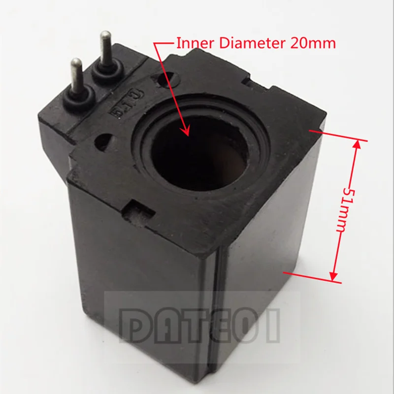 Ac220v-Solenoid-Valve-Coil-Two-Pins-Inner-Diameter-20mm-Height-51mm ...