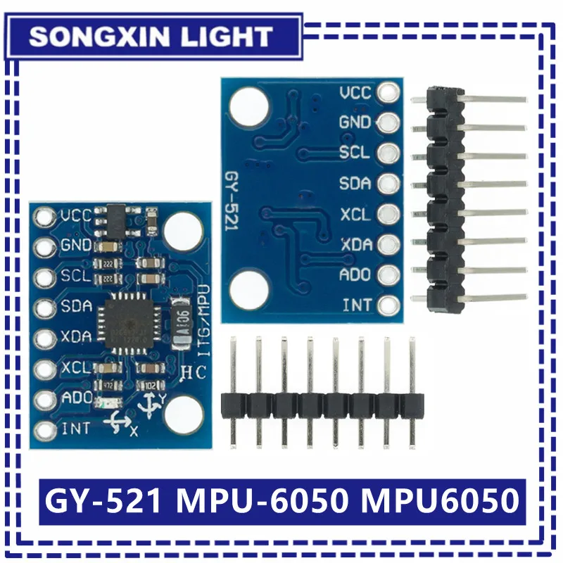 GY-521-MPU-6050-MPU6050-3-Axis-Analog-Gyro-Sensors-3-Axis-Accelerometer ...