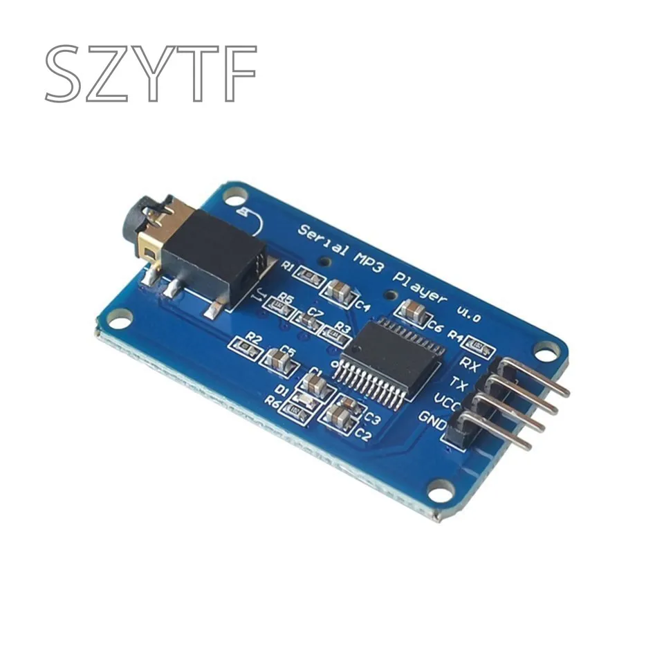 1pcs Yx6300 Yx5300 Uart Control Serial Module Mp3 Music Player Module ...