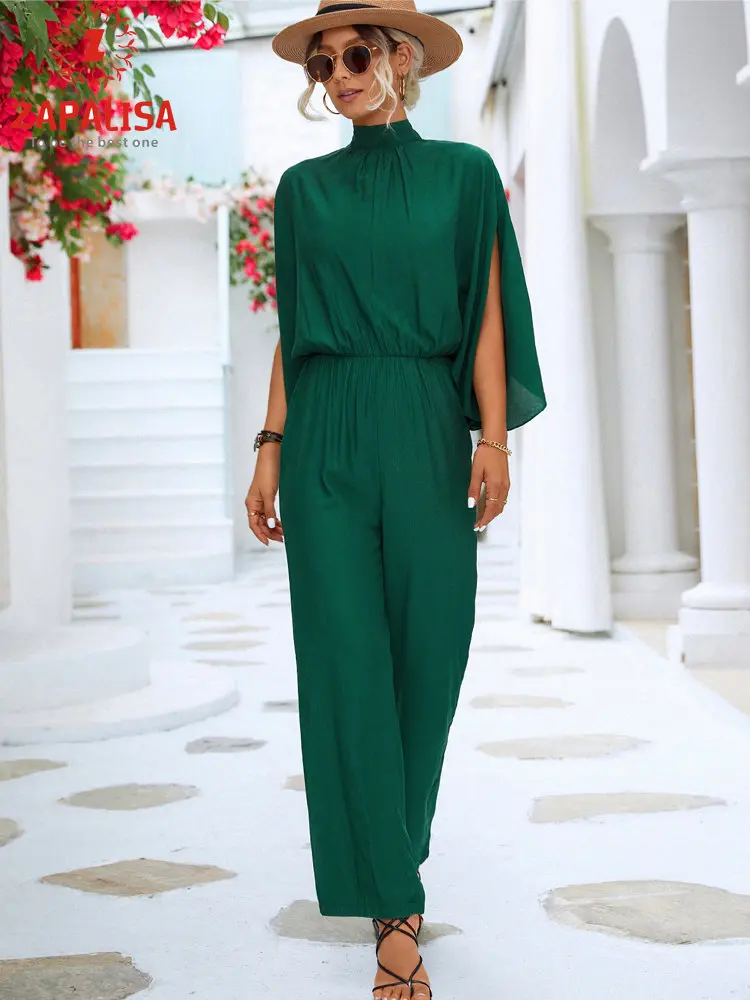 England-Style-Solid-Color-Jumpsuits-for-Women-Hollow-Out-Design-Bow ...