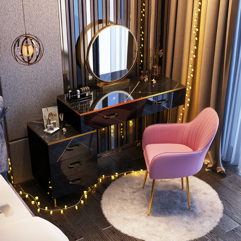 Drawer Mirrors Dressing Table Box Chair Organizer Makeup Dressing Table ...