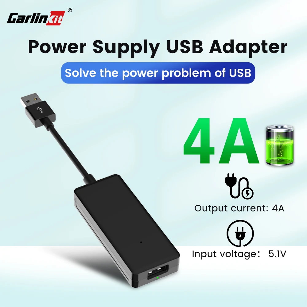 CarlinKit-Power-Supply-Box-USB-Adapter-4A-Output-Insufficient-Power ...