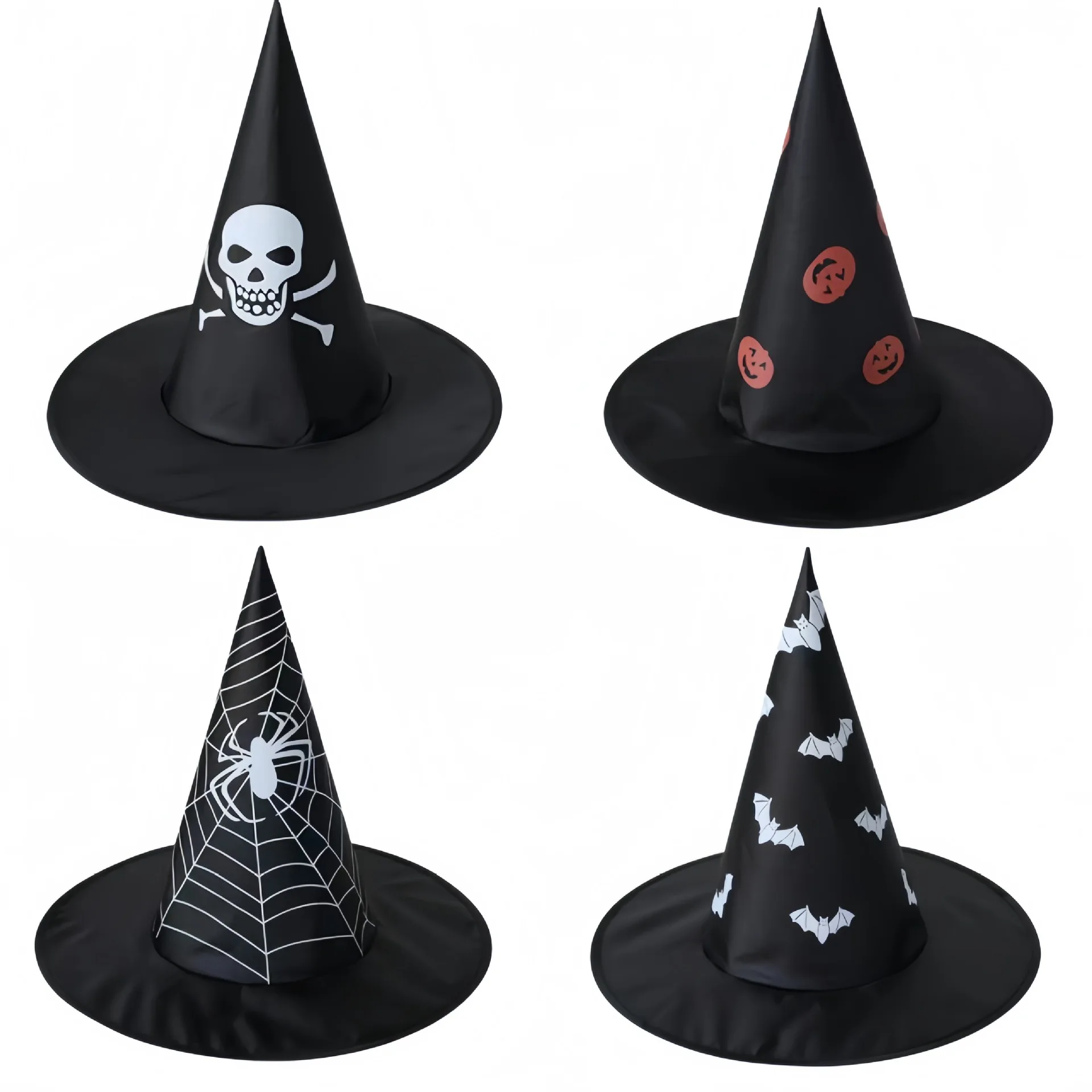 Sombrero-de-bruja-de-Halloween-sombrero-de-mago-de-taff-de-poli-ster ...