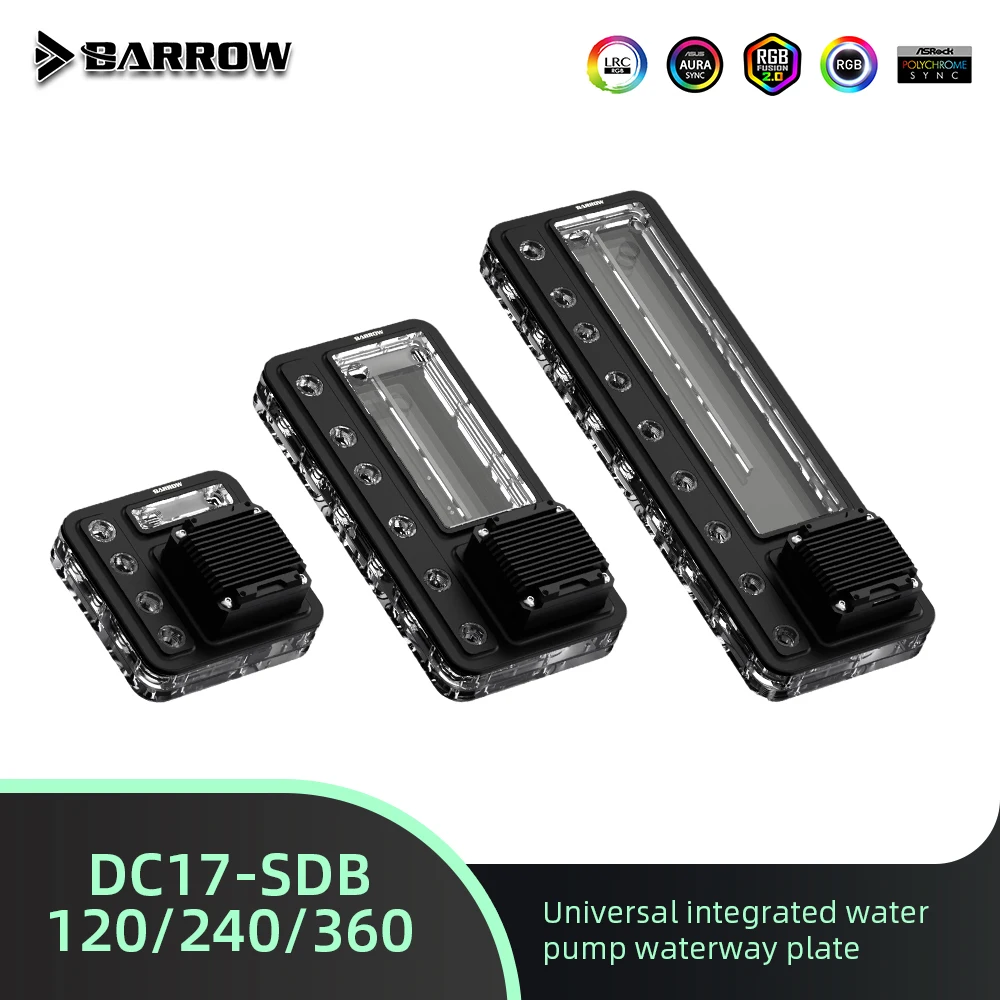 Barrow-Distroplate-DC17-SDB-120-240-360mm-Universal-Integrated-Pump ...