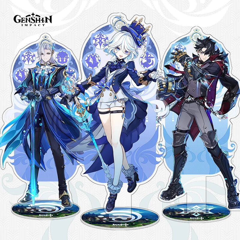 Furina Neuvillette Anime Figure Genshin Impact Toy Figures Woman ...