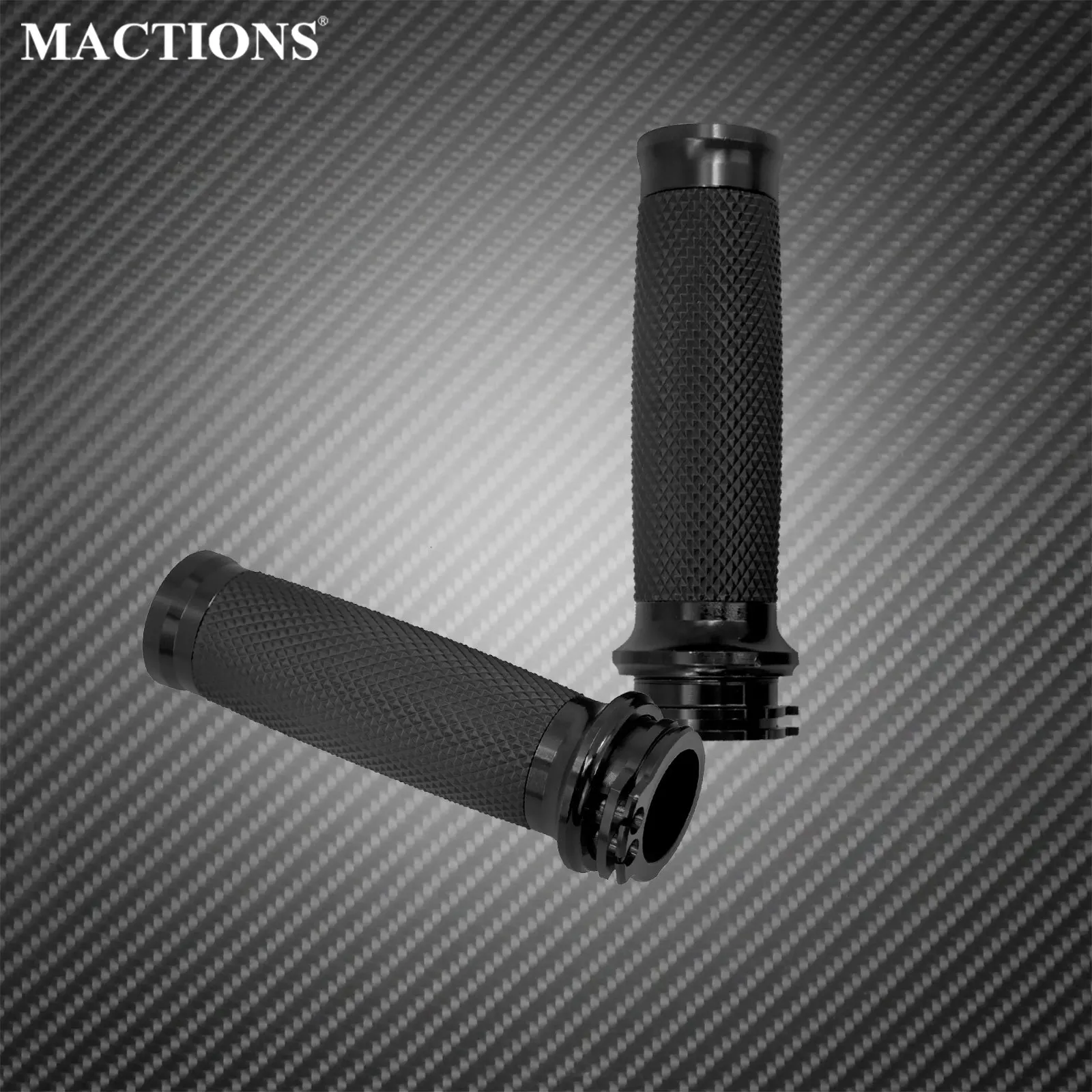 Motorcycle-Hand-Bar-1-Hand-Grip-Handle-Bar-Handlebar-Black-For-Harley ...