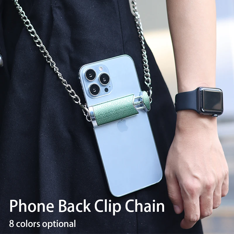 Mobile Phone Crossbody Chain Back Clip, Detachable Lanyard Neck Strap ...