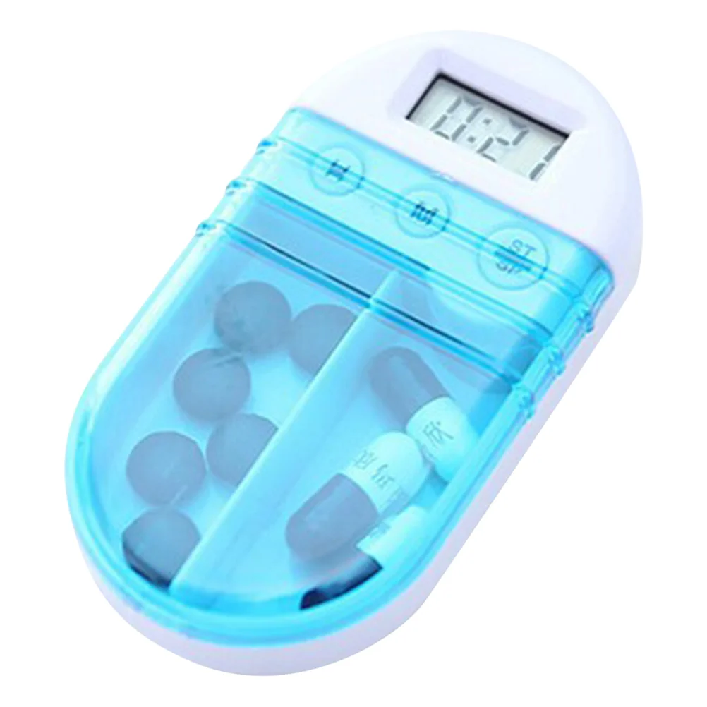 Portable-Electronic-Digital-Medication-Organizer-Box-Timer-with-Alarm ...