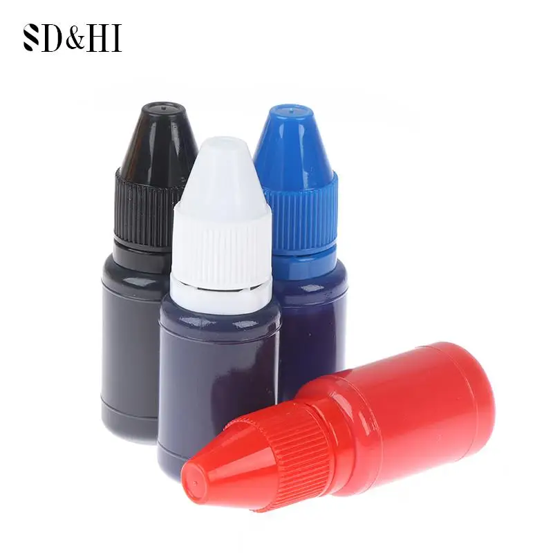 1Pcs DIY Custom Clear Stamp Oil For Office School Make Seal Fast Drying ...
