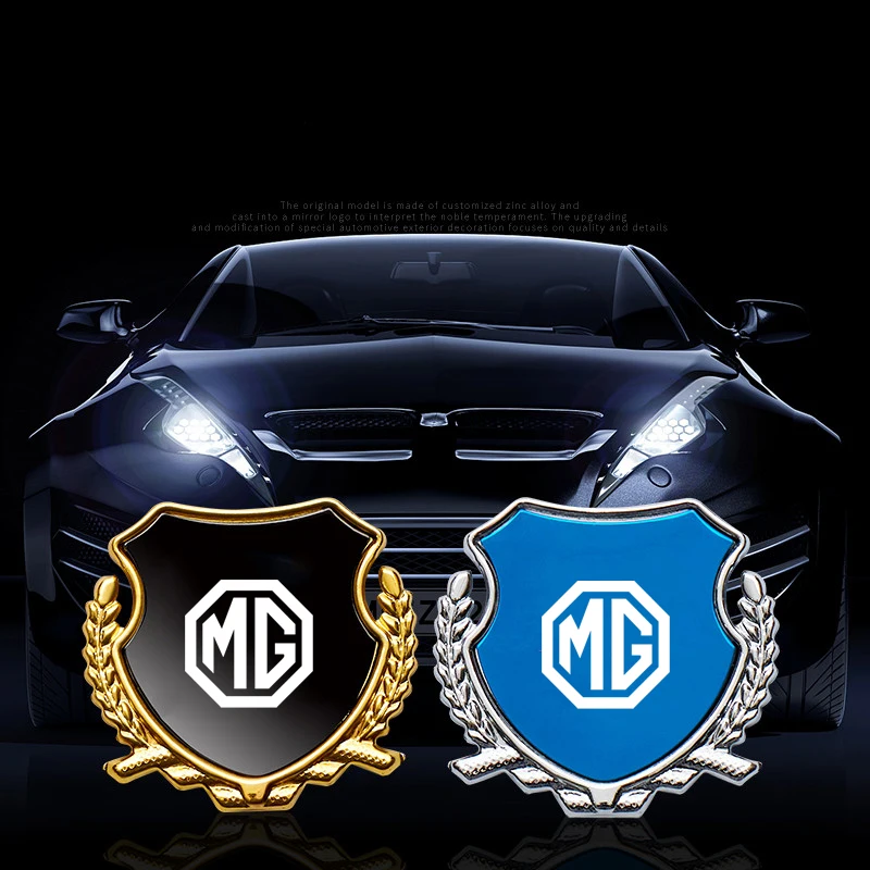 Metal car badge stickers car window decoration stickers for MG Morris ...