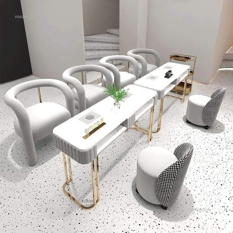Luxury-Manicure-Tables-with-Vacuum-Cleaner-Salon-Furniture-Manicure ...