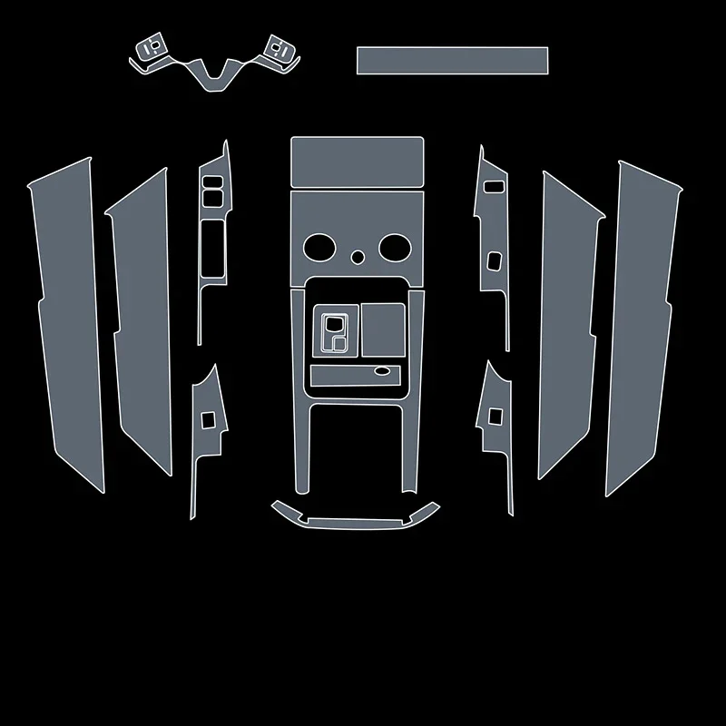 Tpu-Film-for-Land-Rover-Range-Rover-Velar-2017-2023-Car-Interior ...