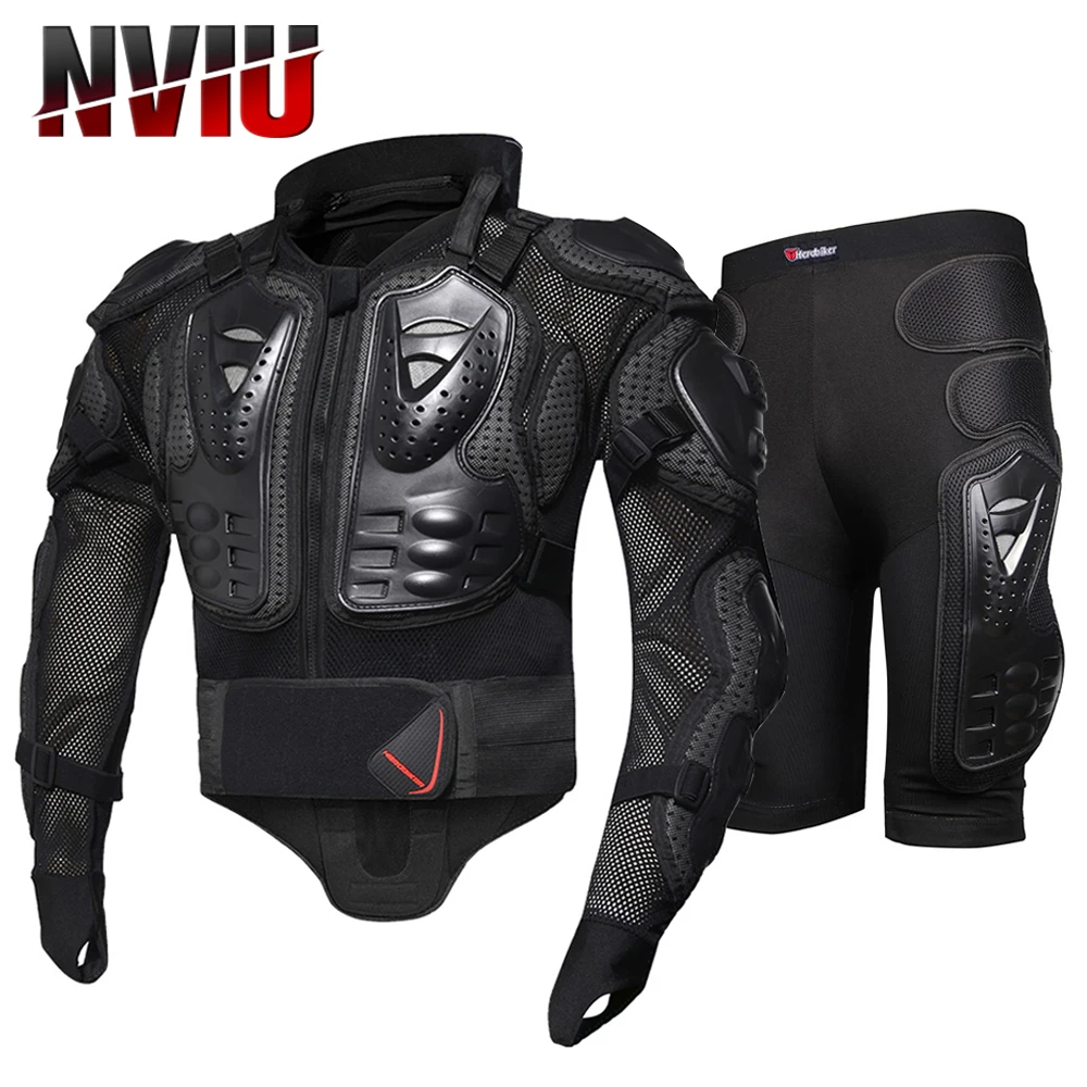HEROBIKER-Motorcycle-Jacket-Racing-Armor-Protector-ATV-Motocross-Body ...