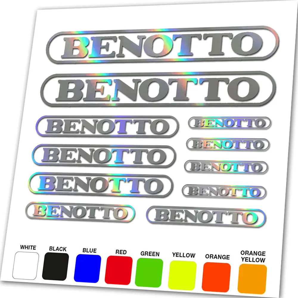 For-Benotto-Bike-Frame-Cycle-Cycling-Bicycle-Vinyl-Sticker-Decal-Kit ...