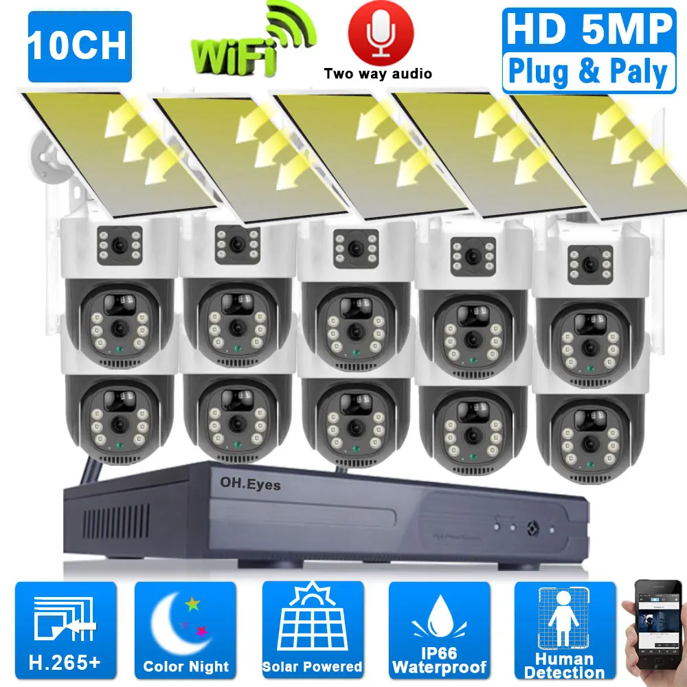 5MP-10-Channels-Wireless-NVR-Kit-Outdoor-Dual-Lens-Auto-Tracking-PTZ ...