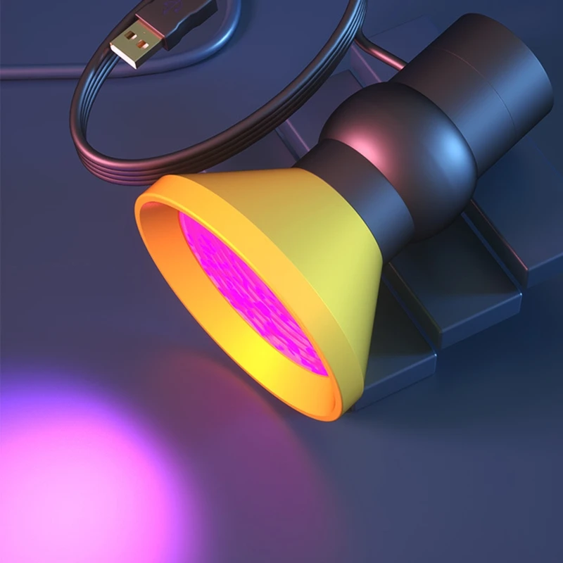 젤램프 네일 손톱 Usb Uv 접착제 램프 경화 자외선 Led 보라색 빛 손전등 전화 수리 Pcb 10w 티몬