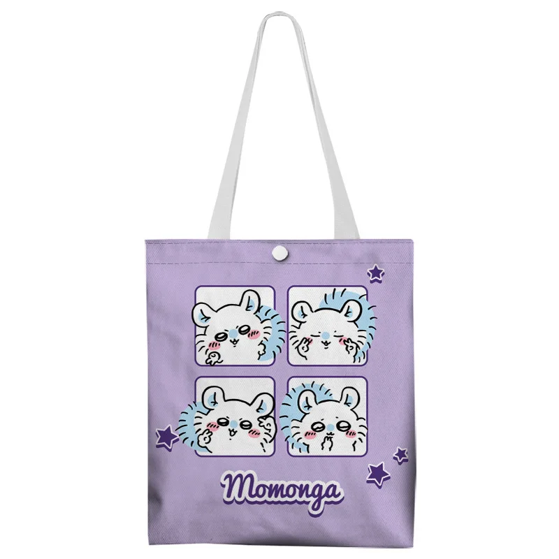 Cute Chiikawa Canvas Shoulder Bags - Chiikawa Plush