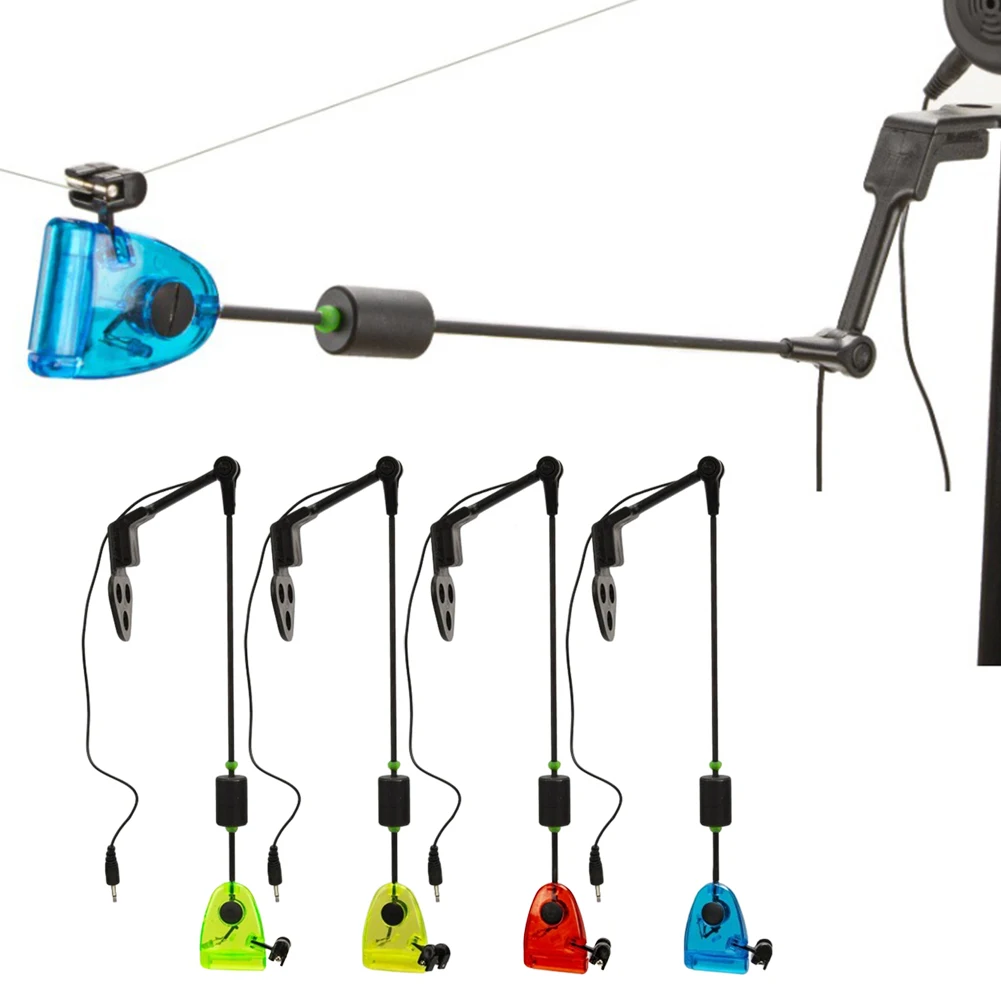 Sea-Pole-Swinger-Edelstahl-Spanner-Angelrute-Alarm-Wiggler-Kopf-bunte ...