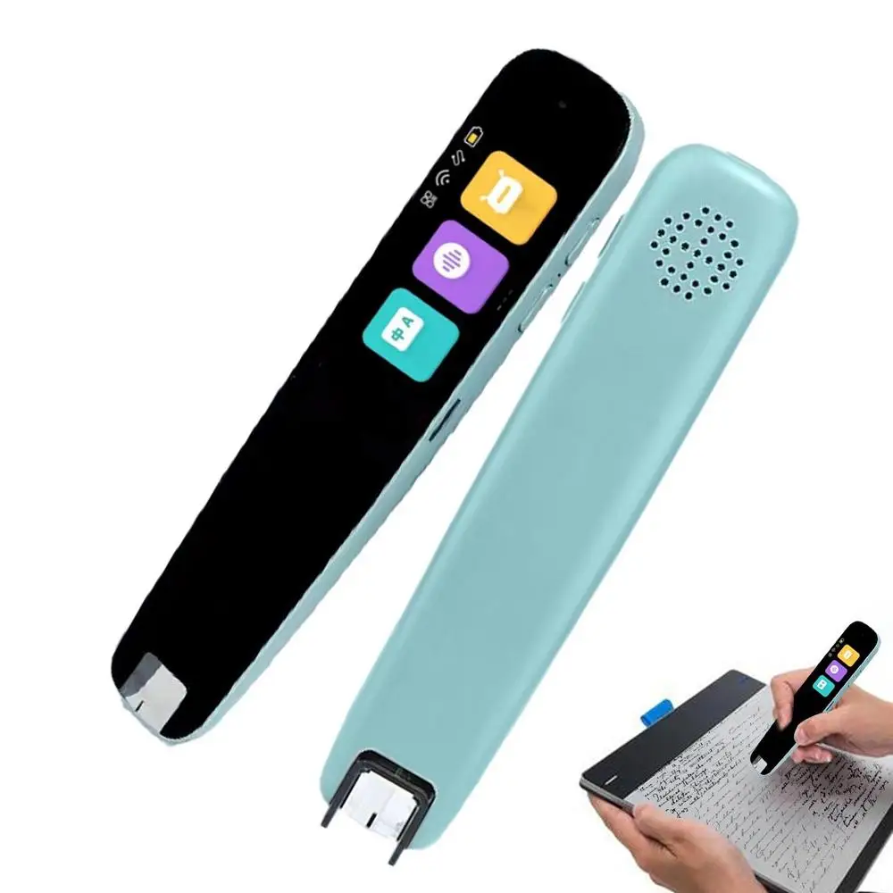 Stylo intelligent à balayage vocal, traduction multifonction, langue en ...