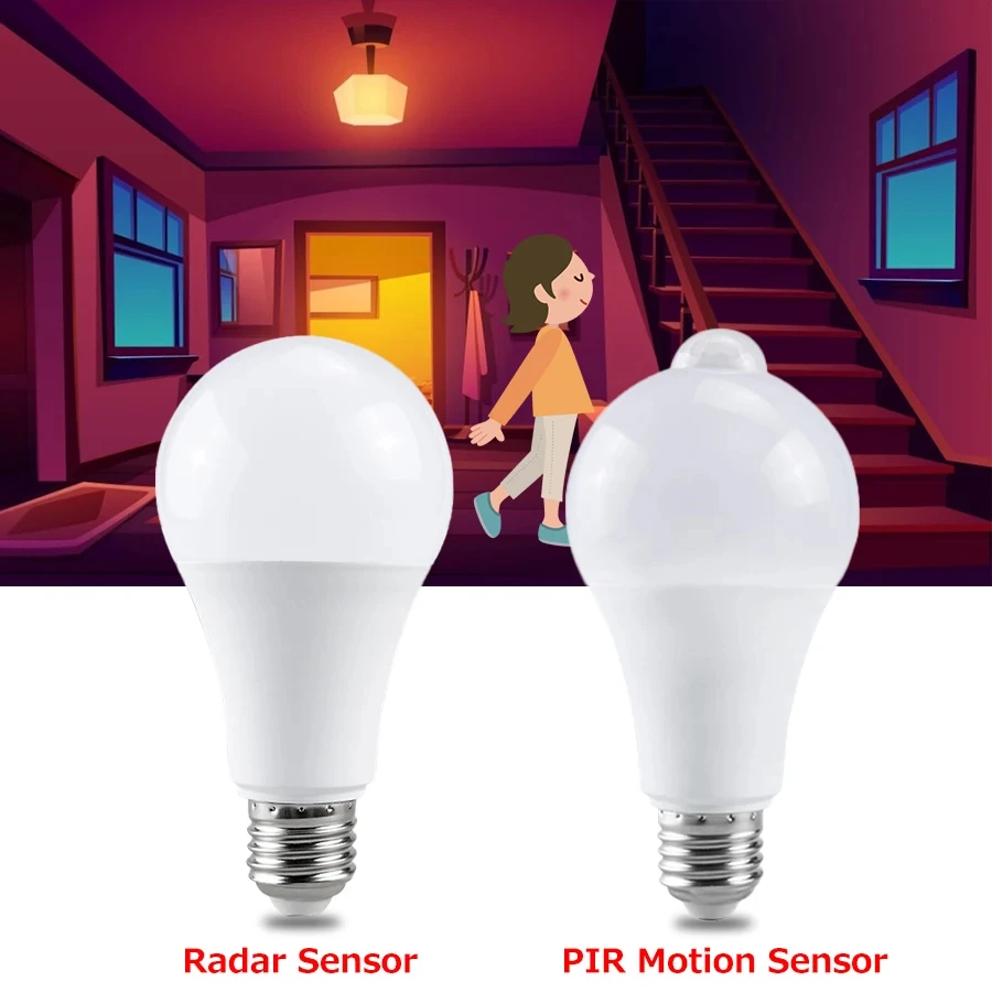 E27-LED-Bulb-15W-Radar-Motion-Sensor-Light-Bulbs-LED-Lamp-E27-Smart ...