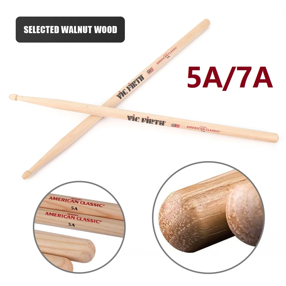 Drumsticks-5A-7A-Drum-Sticks-Consistent-Weight-and-Pitch-Jazz-Drum ...