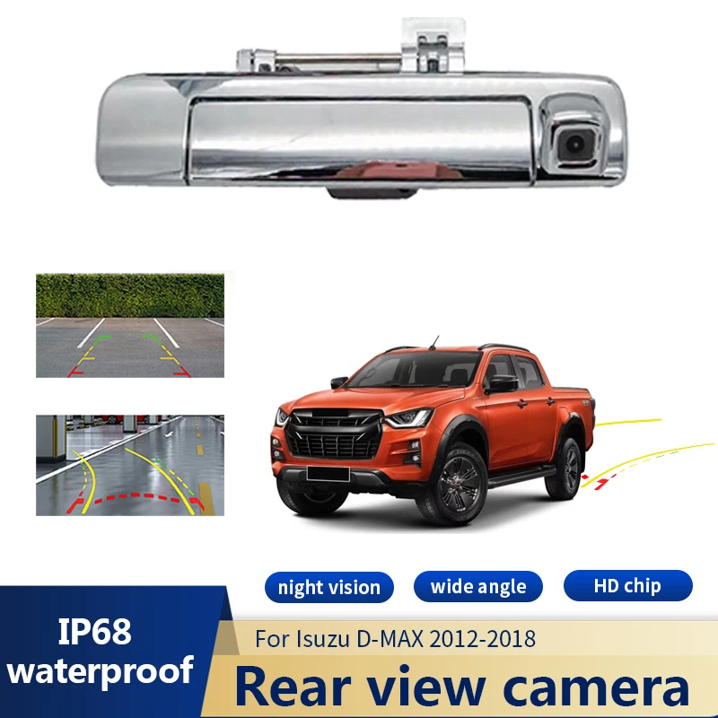 HD-CCD-Car-Rear-View-Camera-Back-Door-Handle-Tailgate-Handle-Camera-For ...
