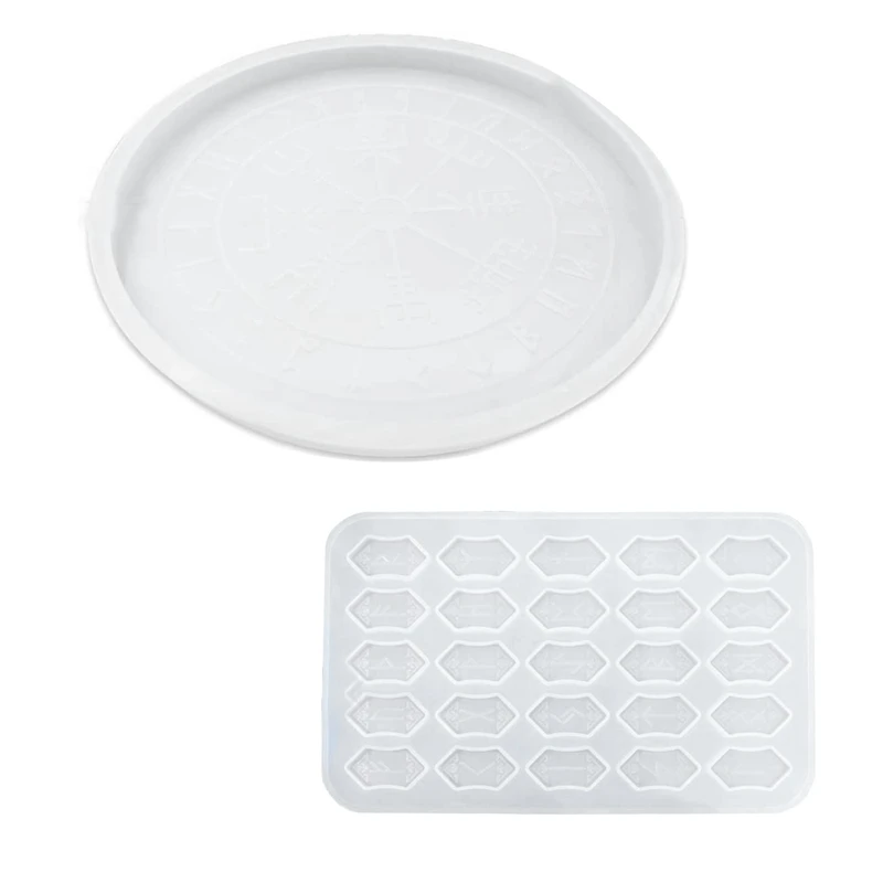 Rune-Divination-Large-Tray-Resin-Mould-Energy-Symbol-Casting-Moulds-For ...