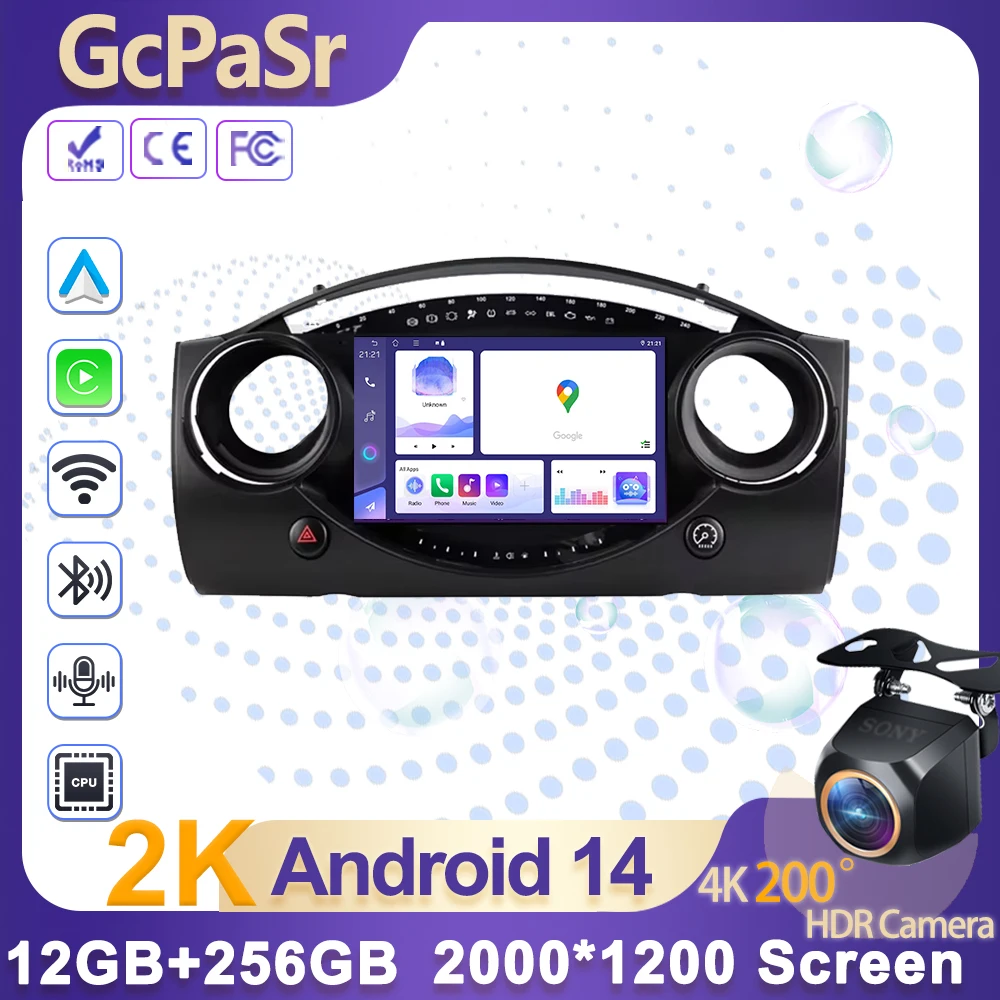 Android Car Navigation Android For BMW Mini Cooper S R50 R52 R53 2004 ...