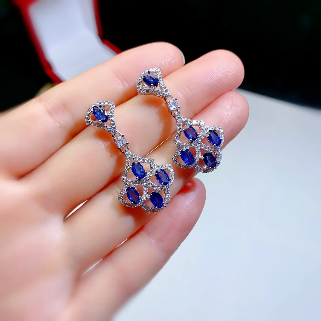 Noble-Luxury-Natural-Sapphire-Sterling-Silver-925-Wedding-Gems-Free ...