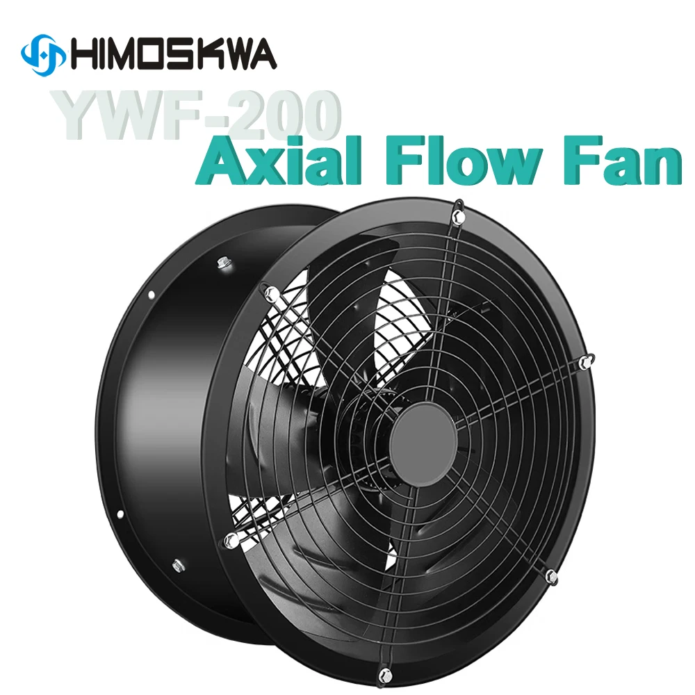 Low-noise-external-rotor-axial-flow-fan-for-kitchen-dedicated-220V ...