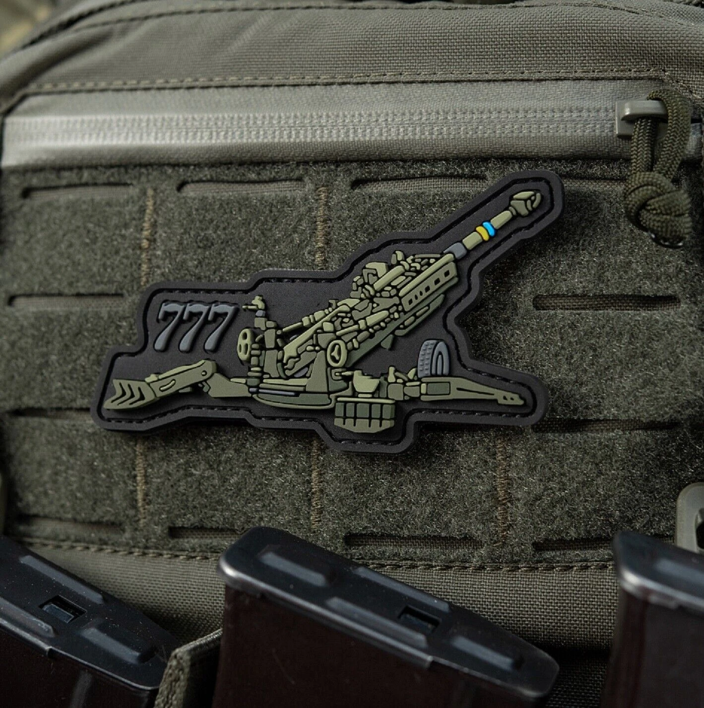 Ukraine-Army-Morale-Tactical-PVC-Patches-Military-M777-Howitzer-War ...