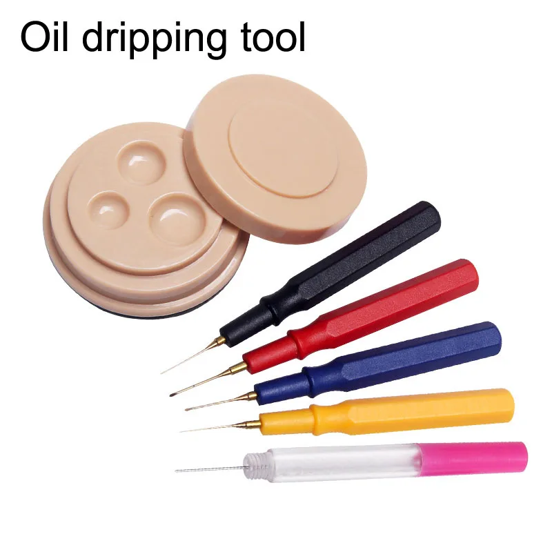 Watch-Repair-Tool-Kit-Oil-Dip-Pen-Oil-Dipping-Dish-Cylinder-Dripping ...