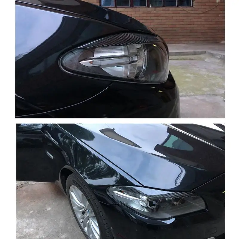 Car-Stickers-Light-Eyebrow-Carbon-Fiber-Car-Headlights-Eyebrows ...