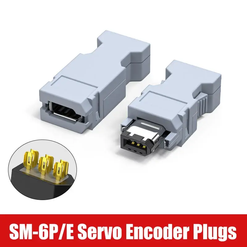 SM-6P-Connector-1394-Encoder-Plug-Compatible-with-Yaskawa-Panasonic ...