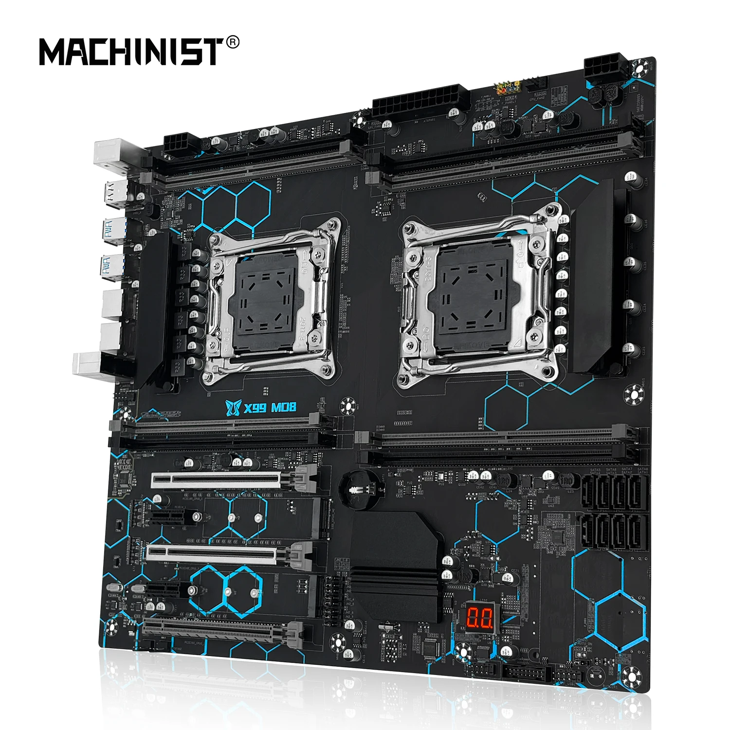 Machinist X99 Md8 Motherboard Lga 2011 3 Support Intel Xeon 2690 2680 V4 Dual Cpu Processor