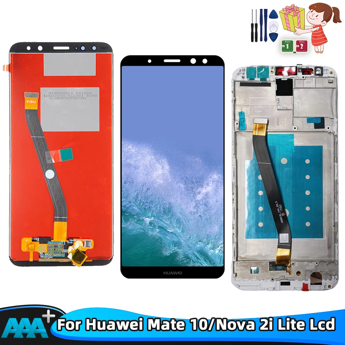 Pantalla-t-ctil-LCD-de-5-9-pulgadas-para-Huawei-Mate-10-Lite-RNE-L01 ...