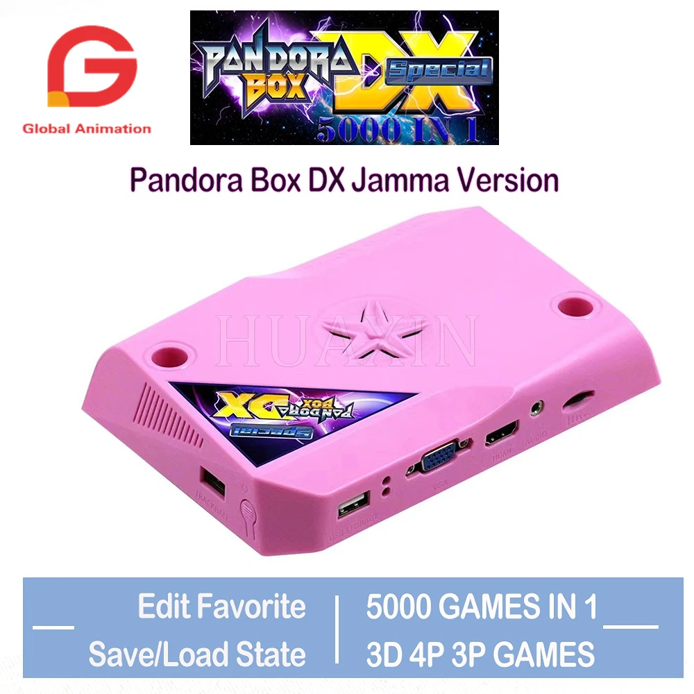 Pandora-Box-DX-arcade-Especial-Original-5000-en-1-placa-jamma-CRT-CGA ...